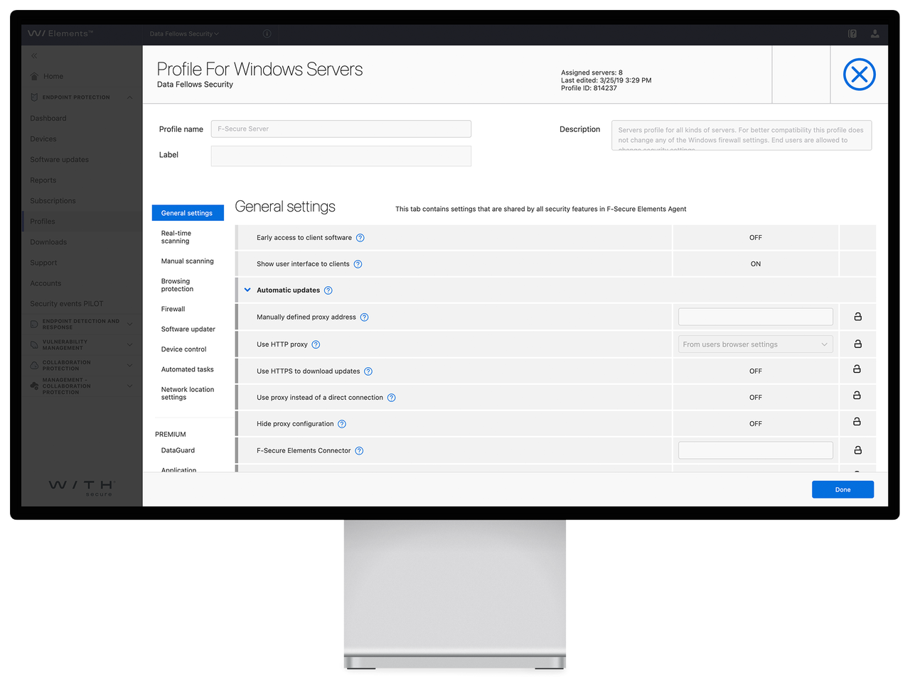 Elements Endpoint Protection for Servers | WithSecure™