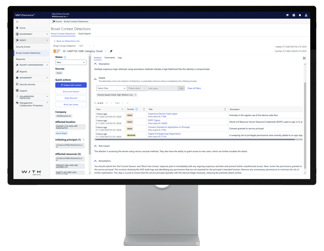 WithSecure™ Elements Infinite | WithSecure™