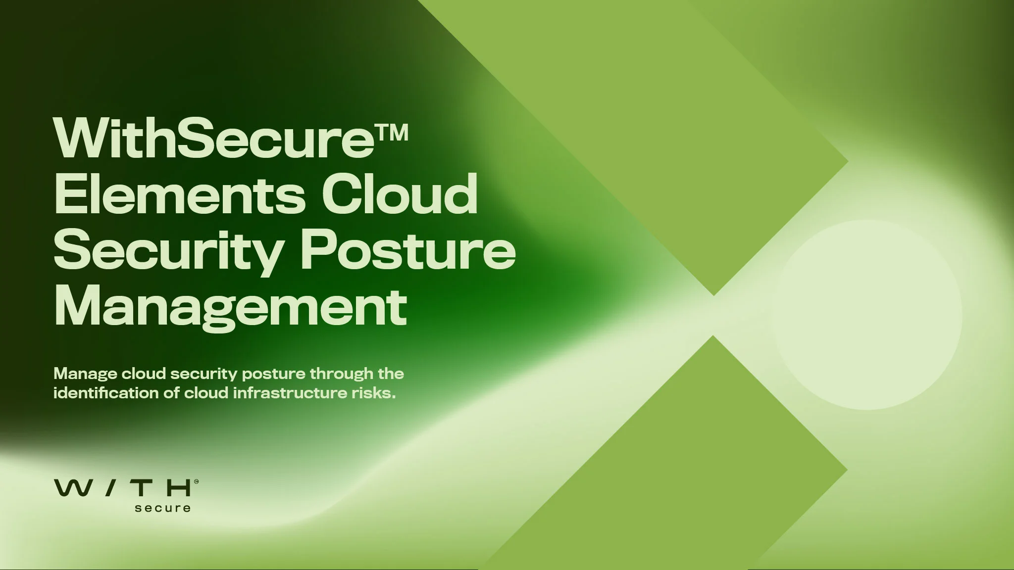 Withsecure™ Elements Cloud Security Posture Management Withsecure™