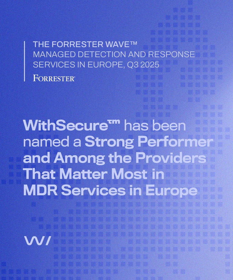 WithSecure™ Managed Detection and Response | WithSecure™