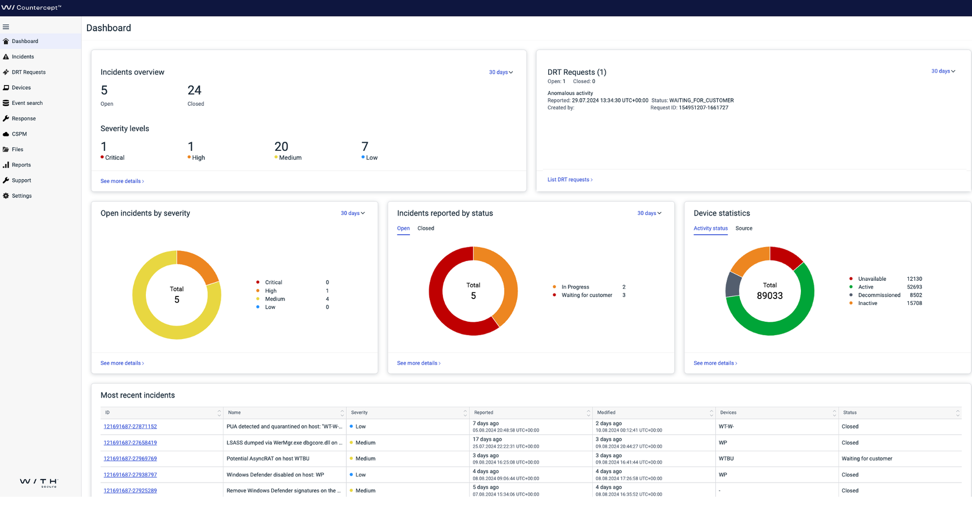 Login to WithSecure services | WithSecure™