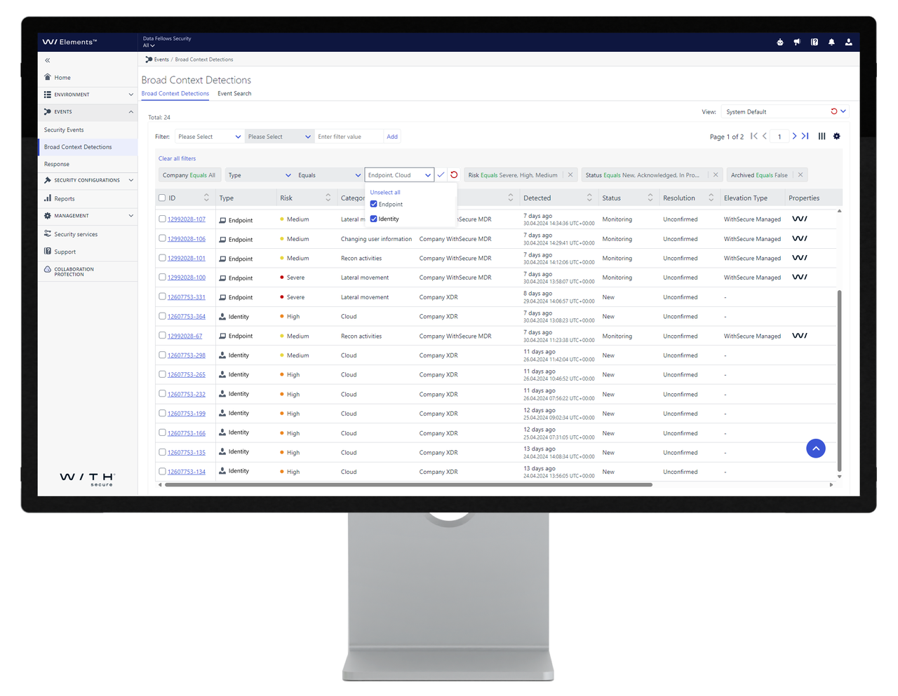 WithSecure™ Elements XDR | WithSecure™